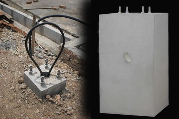 Concrete Lighting Pole Bases in Riyadh | Price 2026